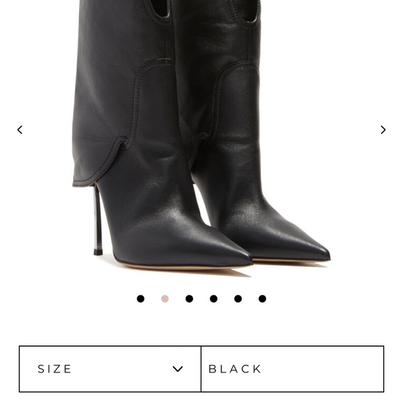 Casadei | Shoes | Casadei Black Leather Ankle Boot Blade Series ...